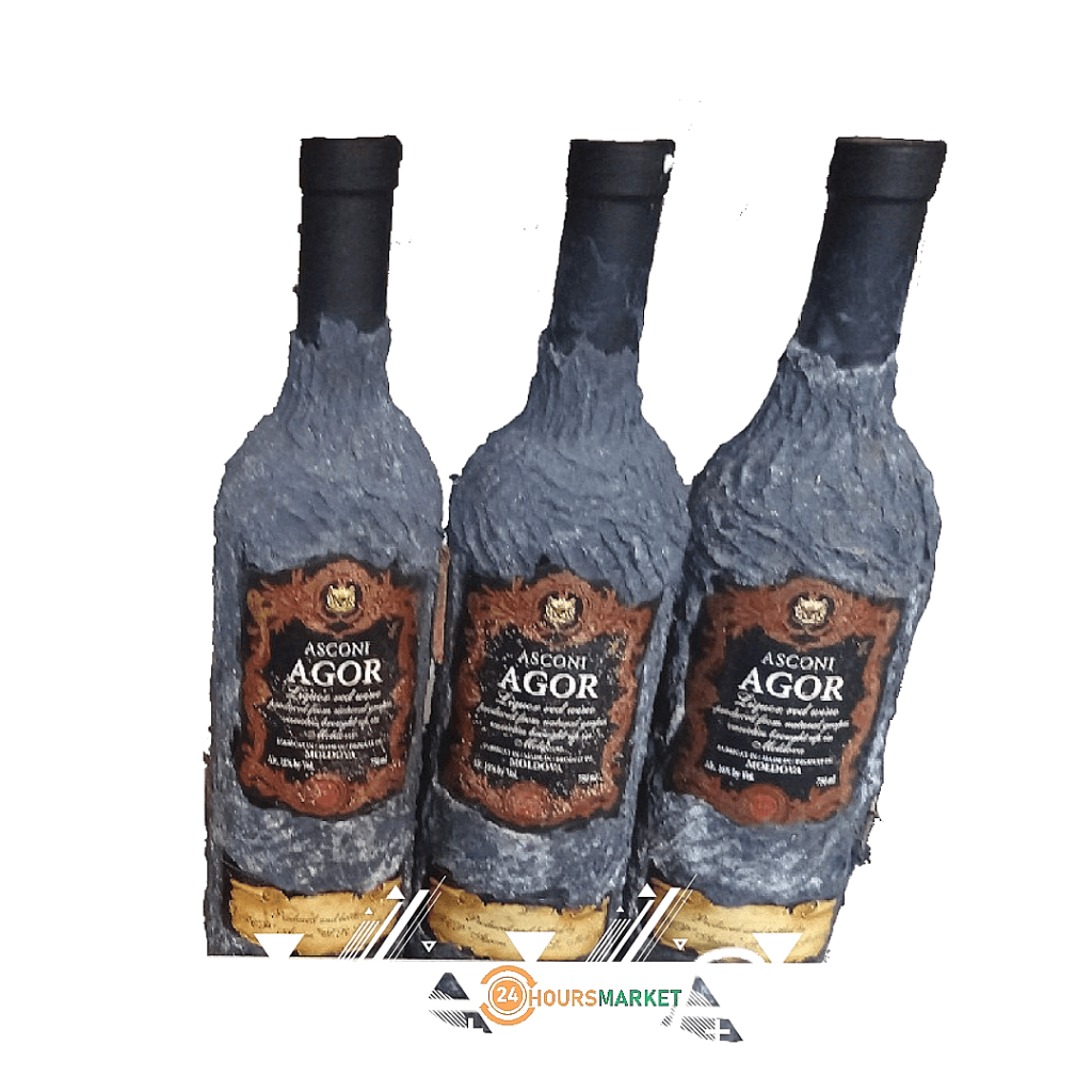 Asconi Agor liquor red wine 750ml x12 • 24 Hours Market | Lagos, Nigeria