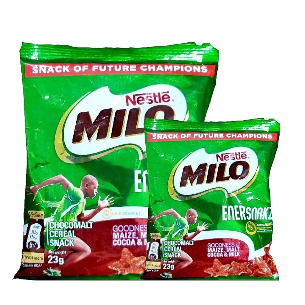 NESTLÉ milo enersnaks 23g x10 • 24 Hours Market | Lagos, Nigeria