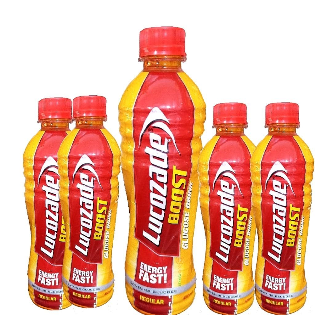 Lucozade Boost Regular 450ml x12 • 24 Hours Market | Lagos, Nigeria