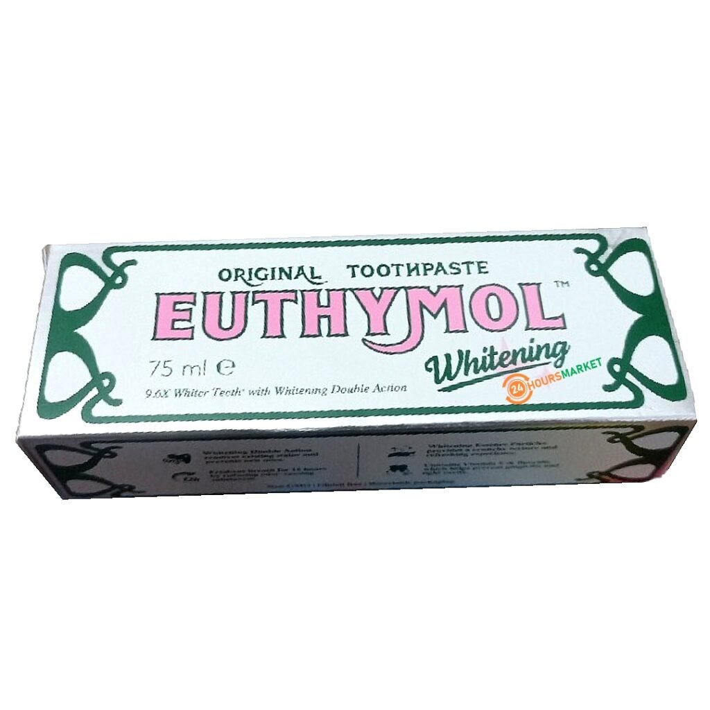 EUTHYMOL whitening toothpaste 75ml • 24 Hours Market | Lagos, Nigeria