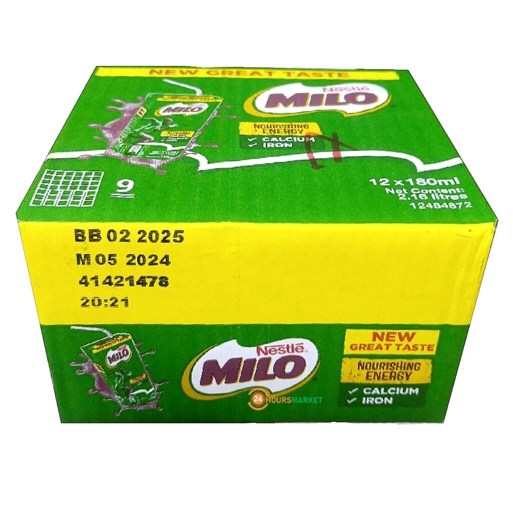 NESTLÉ milo Rtd 180g x12 • 24 Hours Market | Lagos, Nigeria