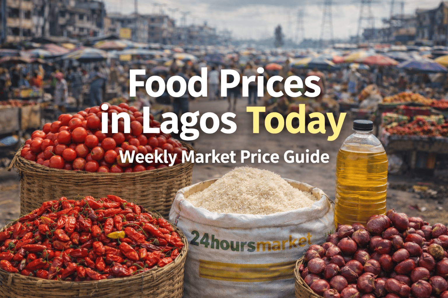 Food Prices in Lagos Today (Weekly Market Price Guide) • 24 Hours ...